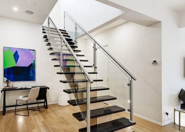 Mono Stairs - Centre String Staircase Designs | Melbourne Stairs