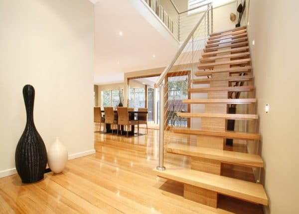 Mono Stairs - Centre String Staircase Designs | Melbourne Stairs